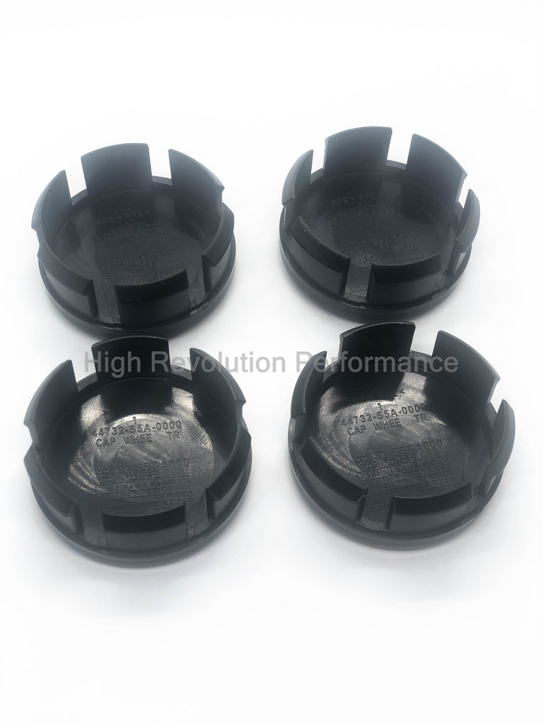 Black And Red H Honda Wheel Center Caps 58mm (2 ¼ inches) – High ...