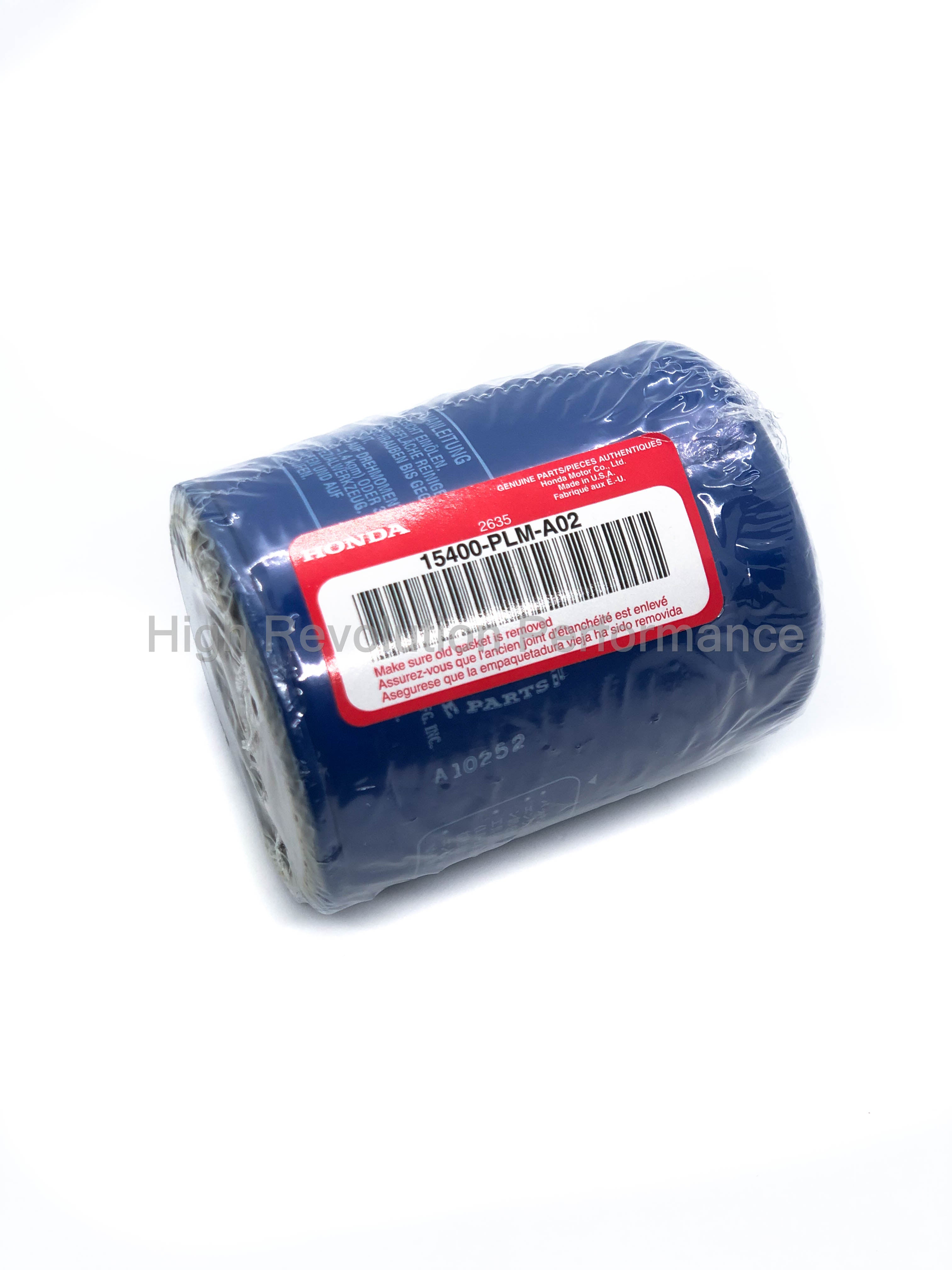 HONDA OIL FILTER 15400-PLM-A02 – High Revolution Performance llc