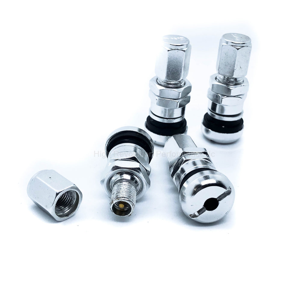 Aluminum Valve Stem Metal With Caps – High Revolution Performance llc