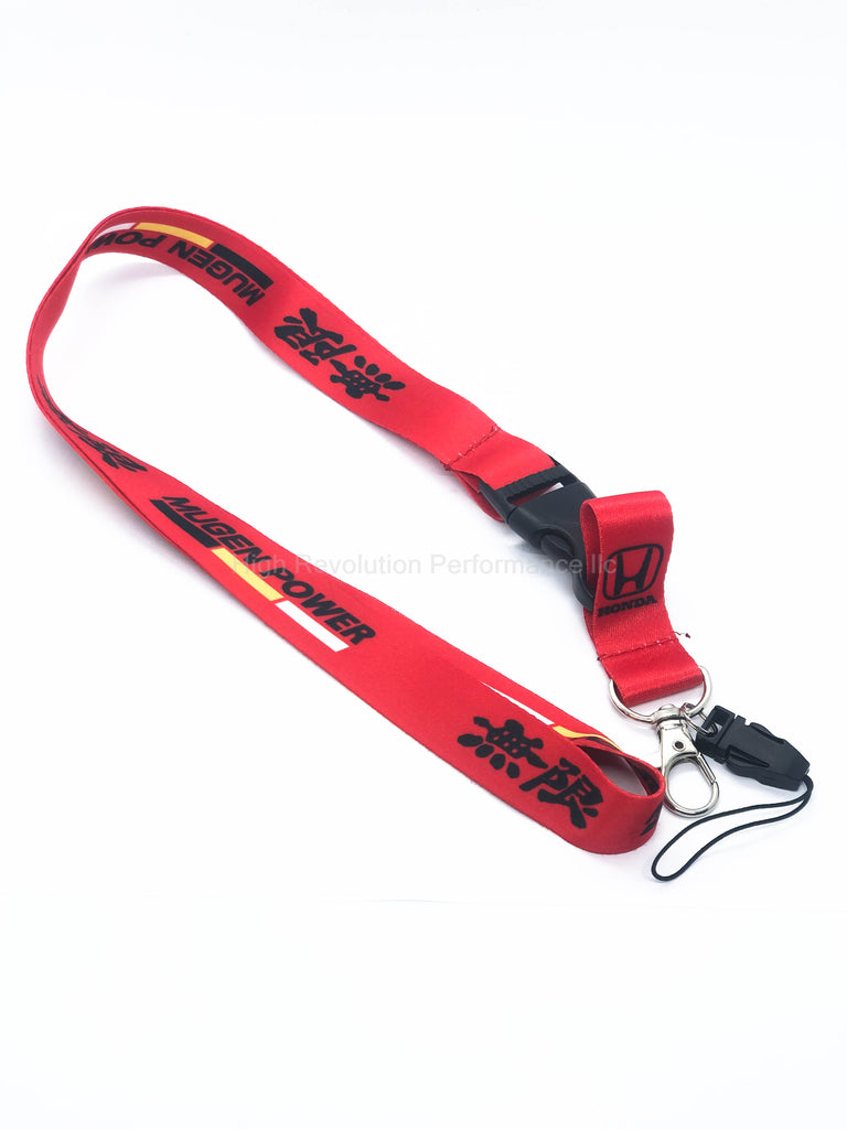Mugen Power JDM Lanyard Keychain – High Revolution Performance llc