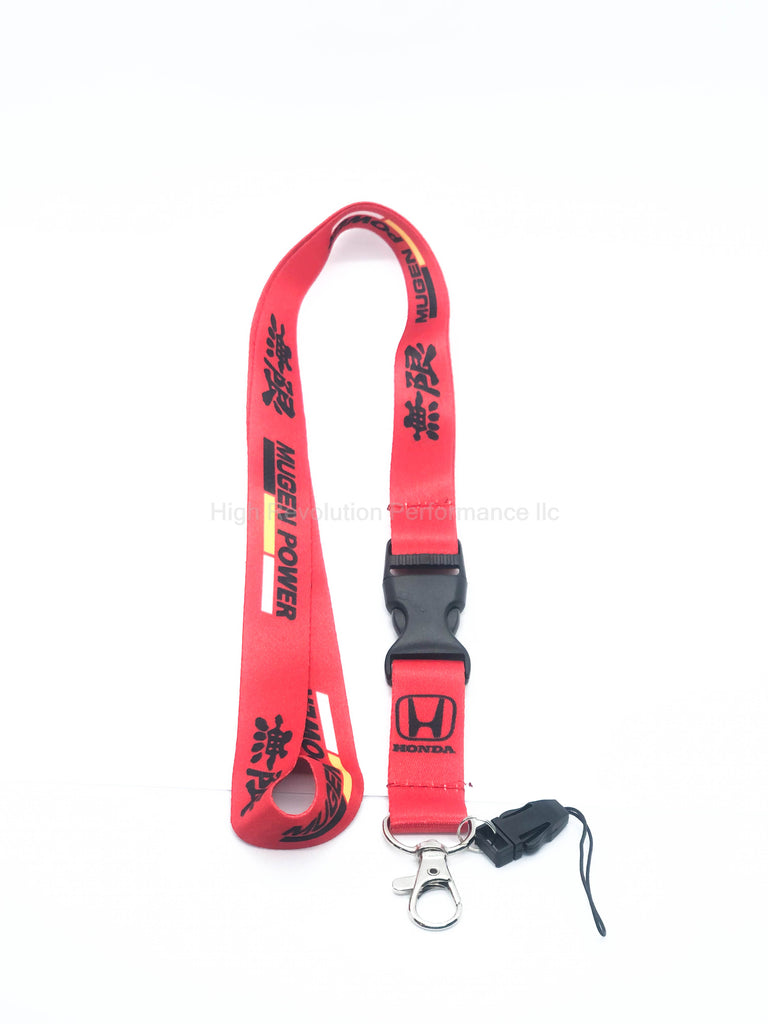 Mugen Power JDM Lanyard Keychain – High Revolution Performance llc