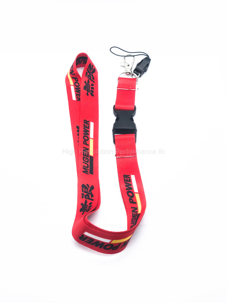 Mugen Power JDM Lanyard Keychain – High Revolution Performance llc