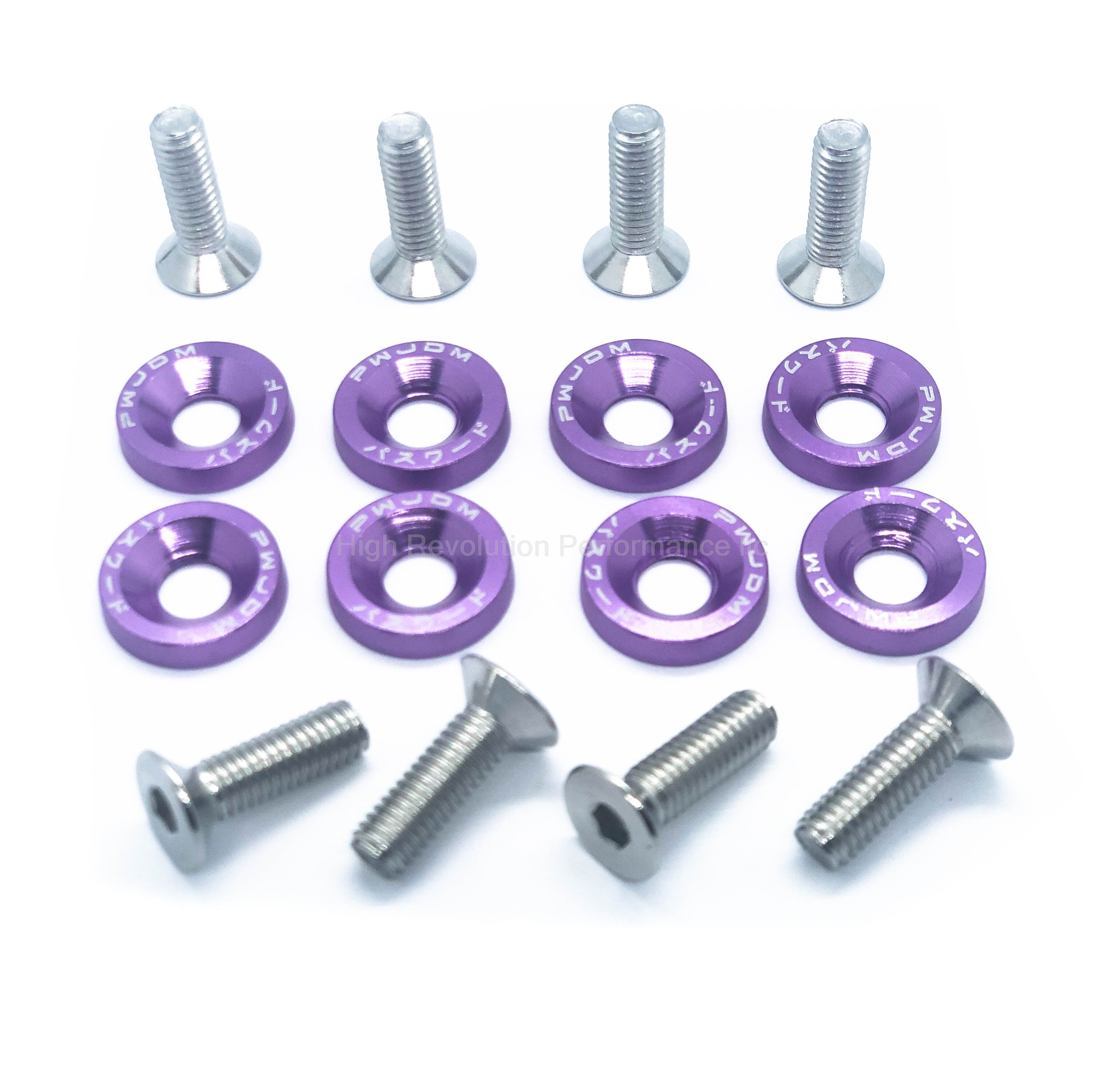 Fender Washers JDM Set Kit 8pcs – High Revolution Performance llc