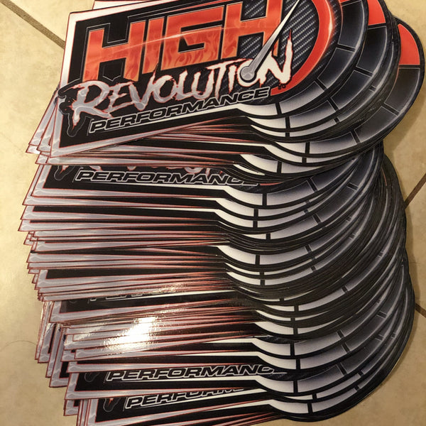 High Revolution Decal 9x5 inch – High Revolution Performance llc