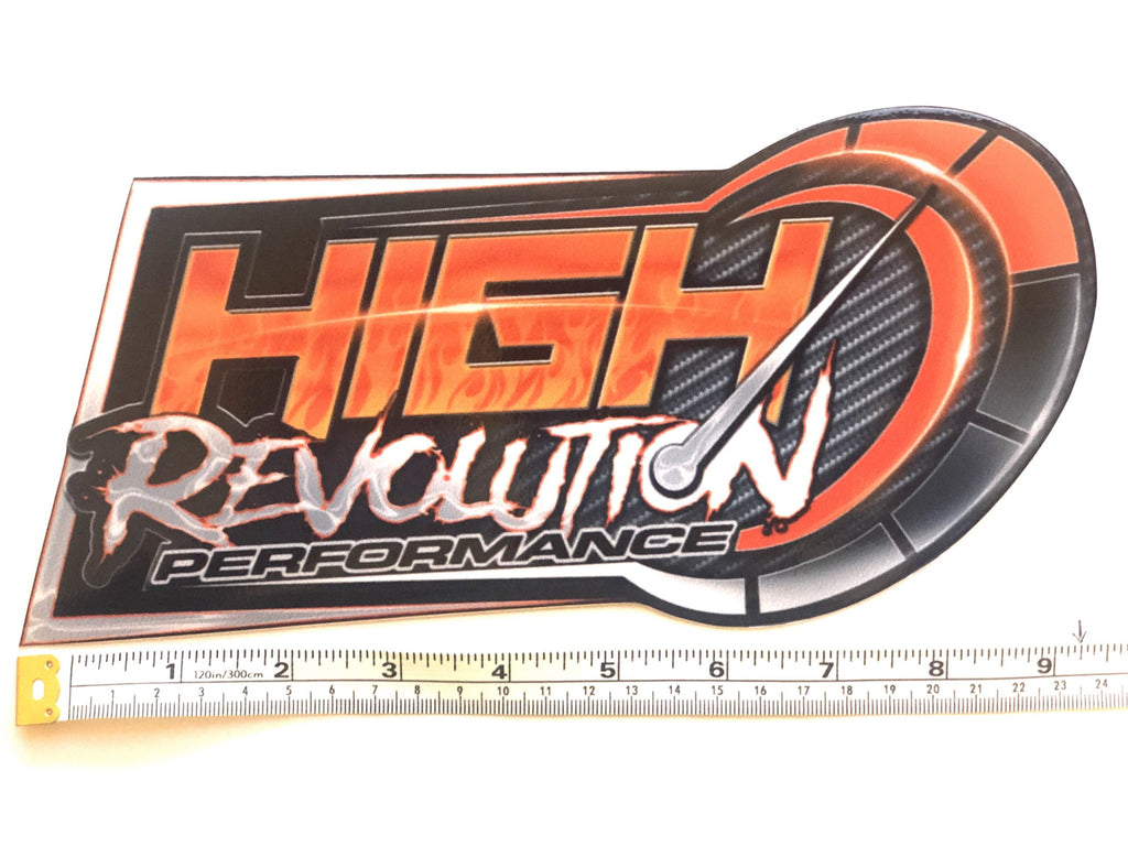 High Revolution Decal 9x5 inch – High Revolution Performance llc